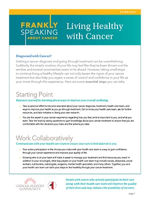 Cancer Education Tools | Order Today
